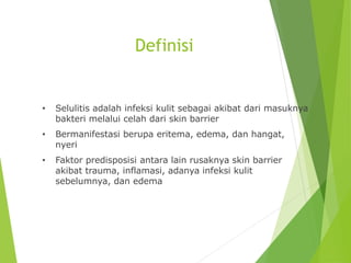 Selulitis | PPTX