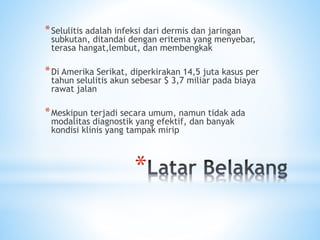 selulitis ppt | PPTX