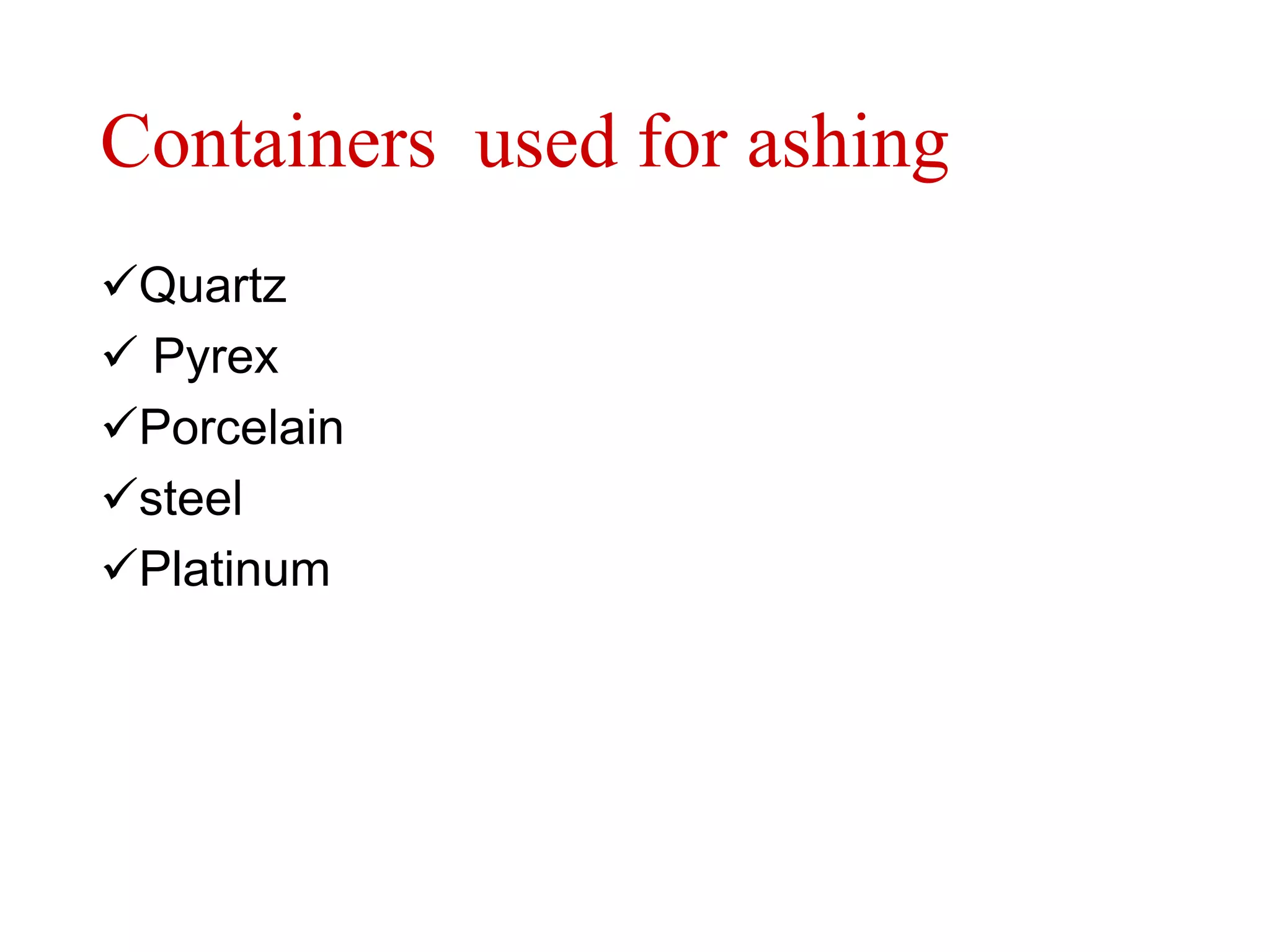 Ashing techniques | PPTX