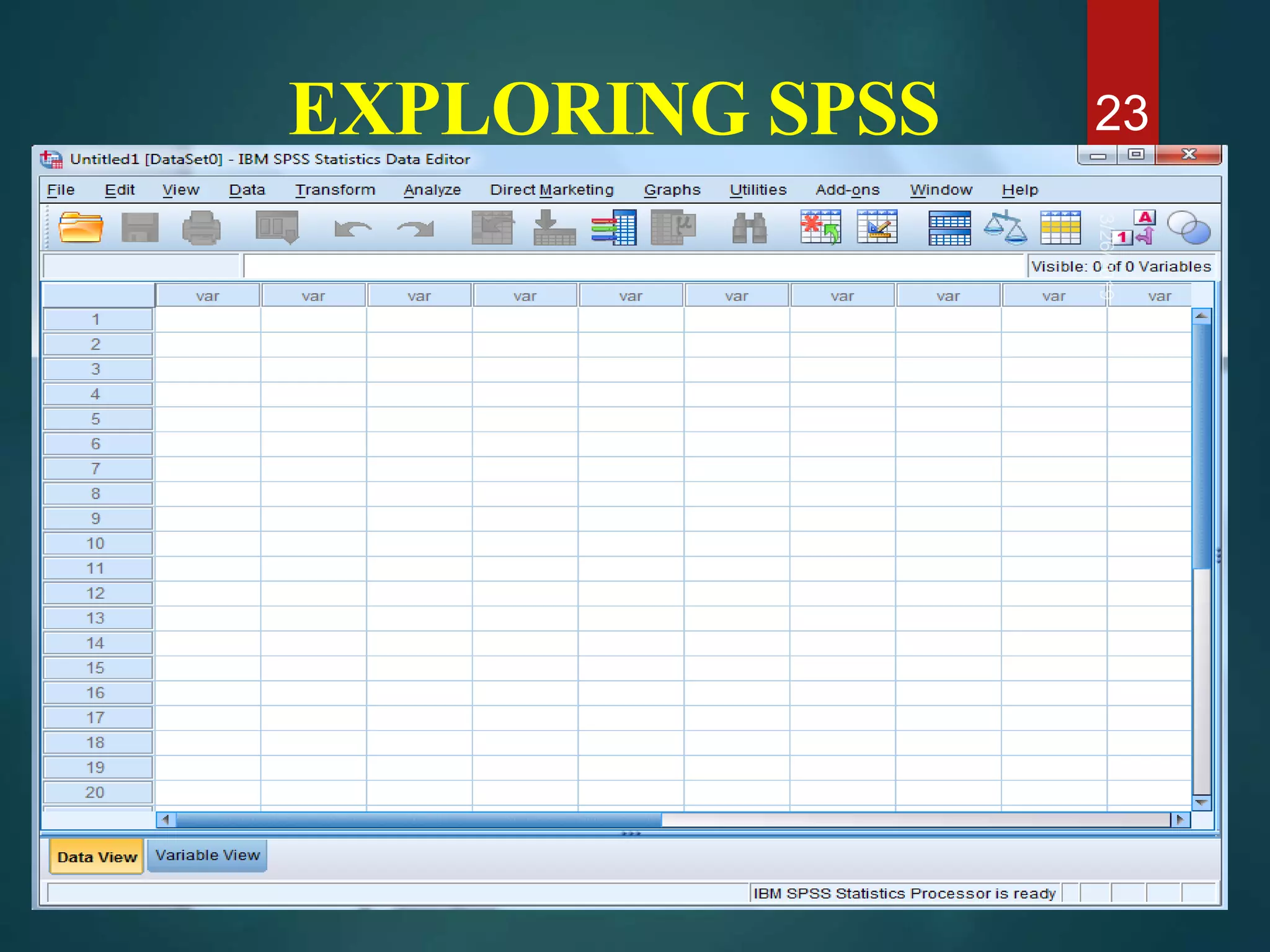Various Statistical Softwares In Data Analysis Pptx Computer Software And Applications
