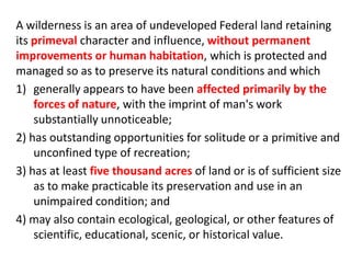 Roadless area initiative | PPT