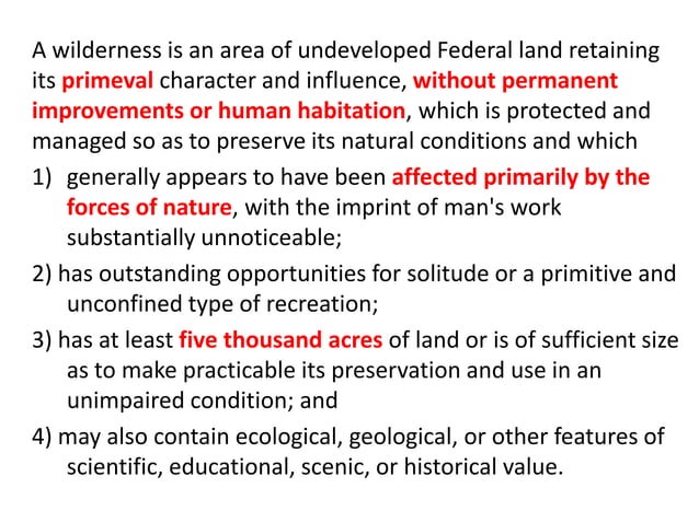 Roadless area initiative | PPT