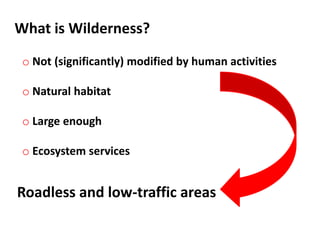 Roadless area initiative | PPT