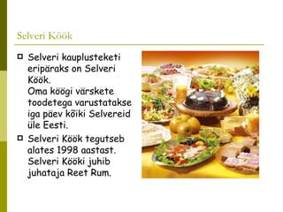 Selver | PPT | Free Download