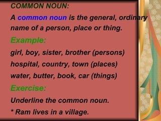 TYPES OF NOUNS | PDF