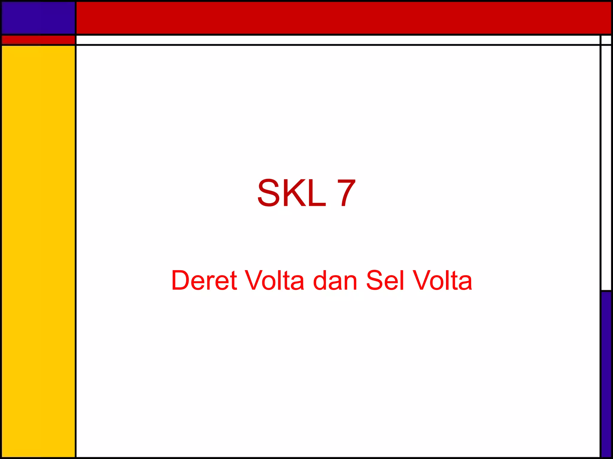 Sel volta | PPTX