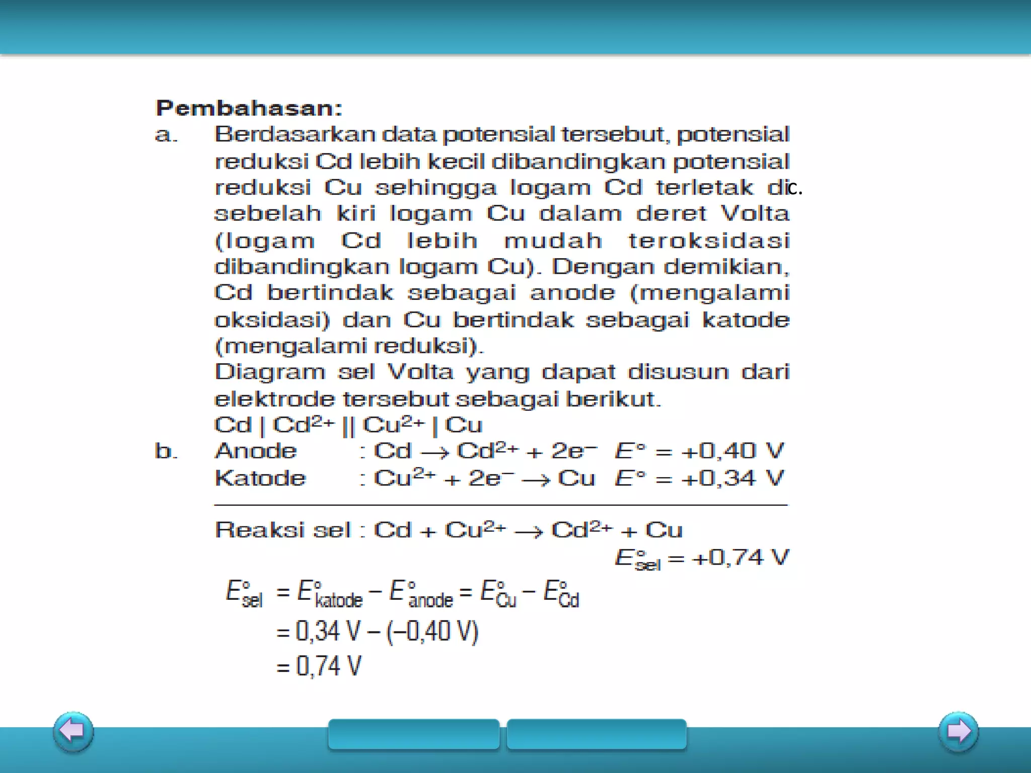 Sel volta dan sel elektrolisis | PPTX