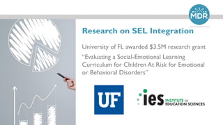 Social Emotional Learning in K-12 Schools: What You Need to Know | PPT