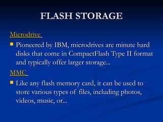 overview of physical storage media | PPT