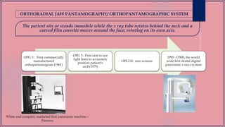 Panoramic radiography OPG | PPTX