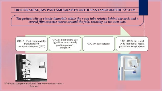 Panoramic radiography OPG | PPTX