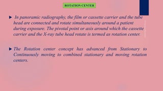 Panoramic radiography OPG | PPTX