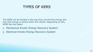 kinetic energy recovery system | PPTX