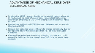 kinetic energy recovery system | PPTX