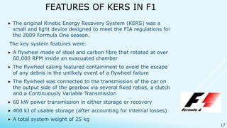 kinetic energy recovery system | PPTX