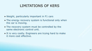 kinetic energy recovery system | PPTX