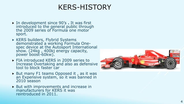 kinetic energy recovery system | PPTX | Performance Cars | Auto Type