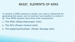 kinetic energy recovery system | PPTX
