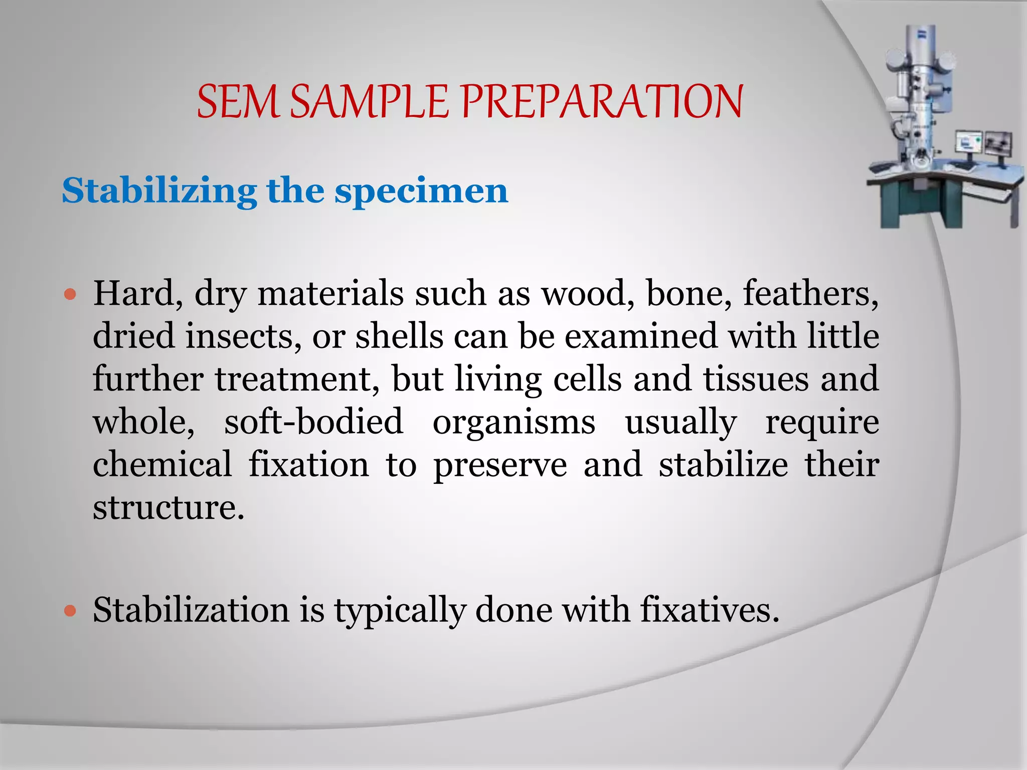 Scanning Electron Microscope (SEM) | PPTX