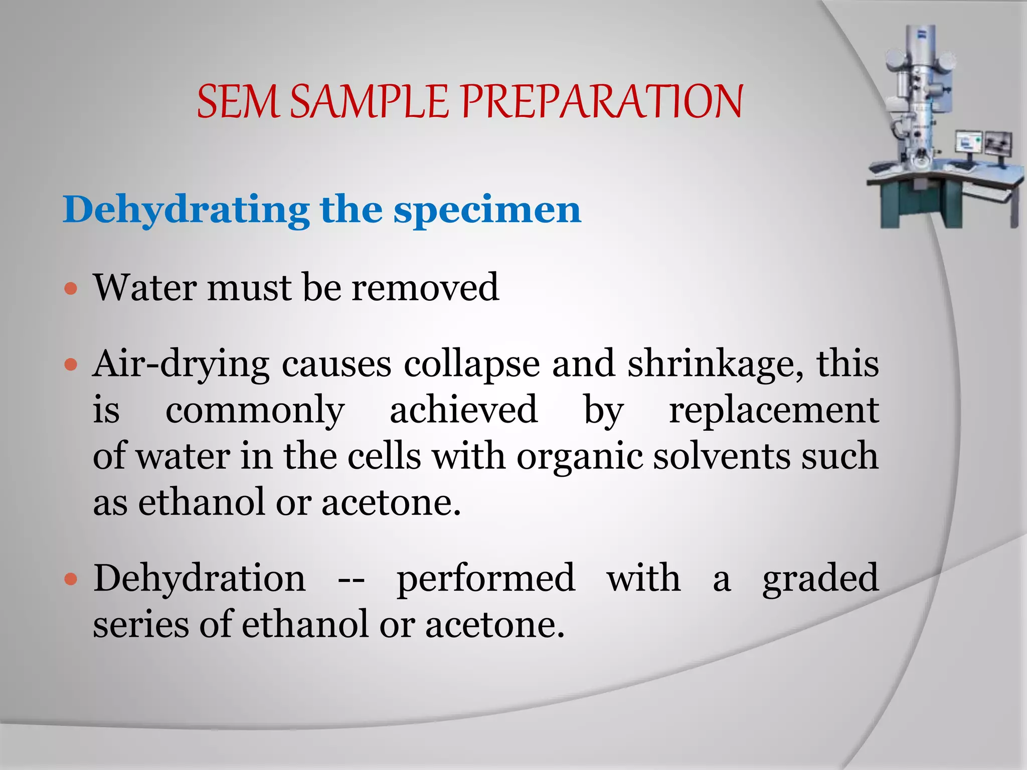 Scanning Electron Microscope (SEM) | PPTX
