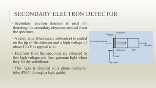 Scanning Electron Microscope | PPTX