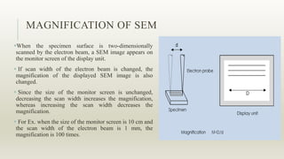 Scanning Electron Microscope | PPTX