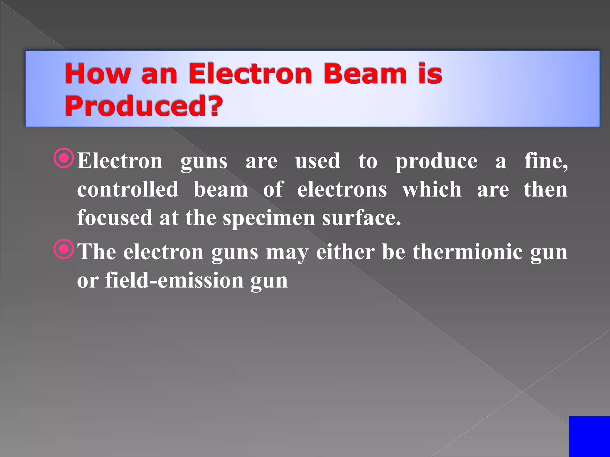 Scanning Electron Microscopy | PDF