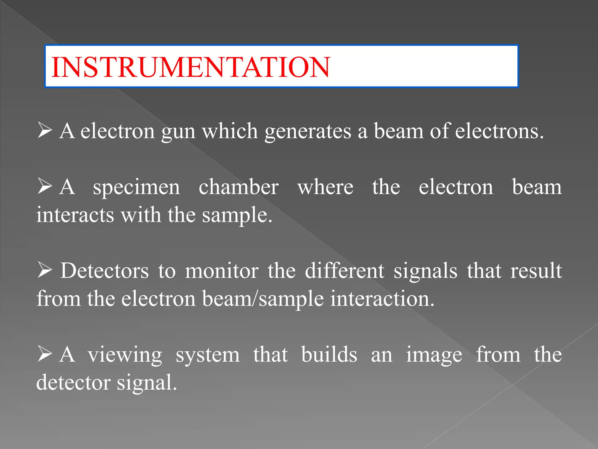 Scanning Electron Microscopy | PDF