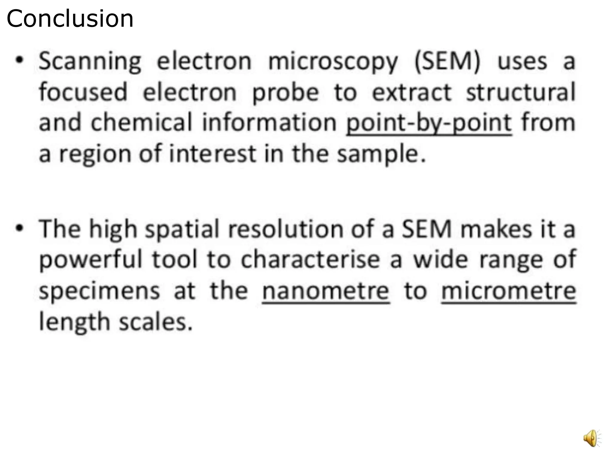 Scanning Electron Microscopy | PPT