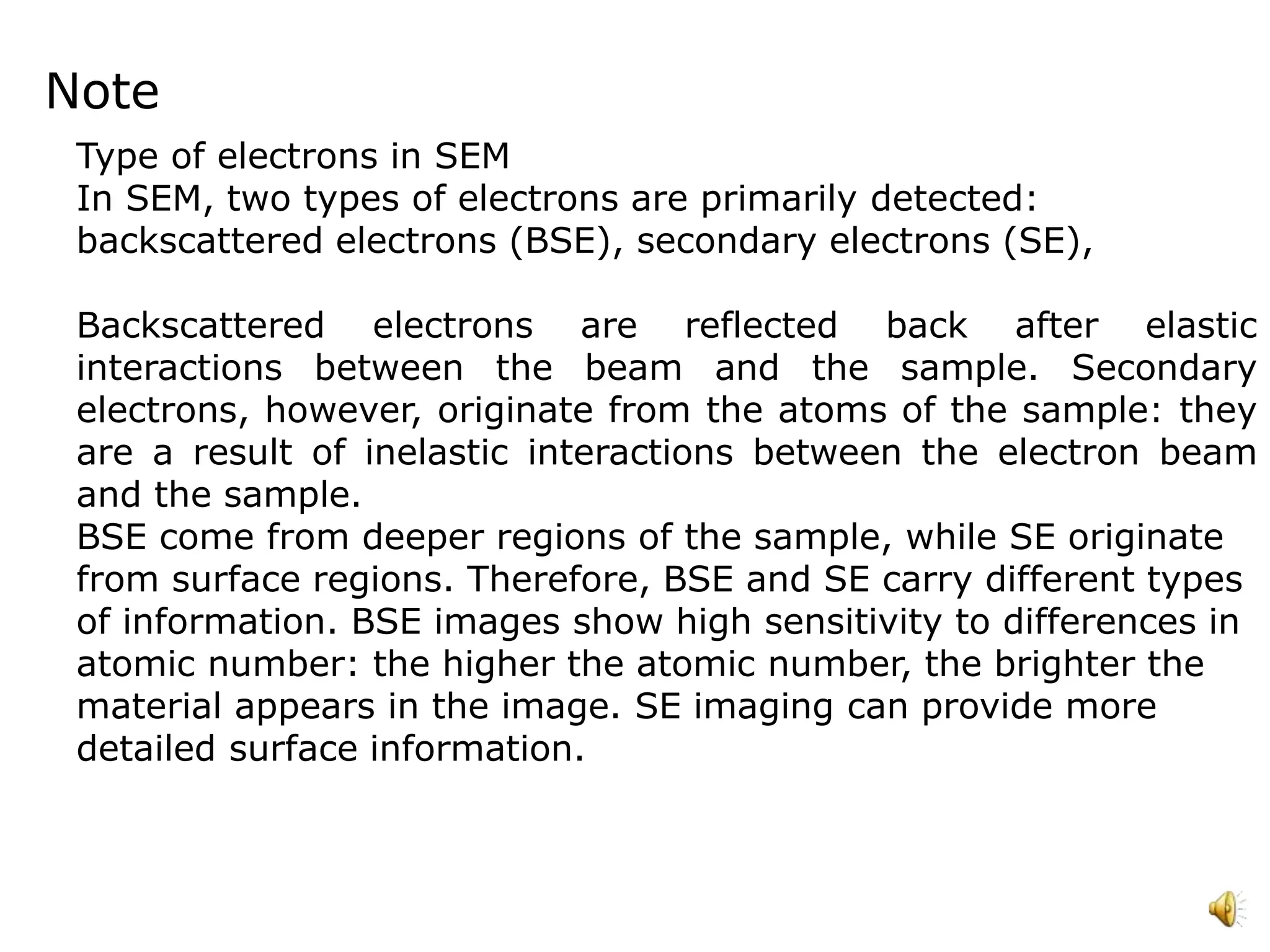 Scanning Electron Microscopy | PPTX