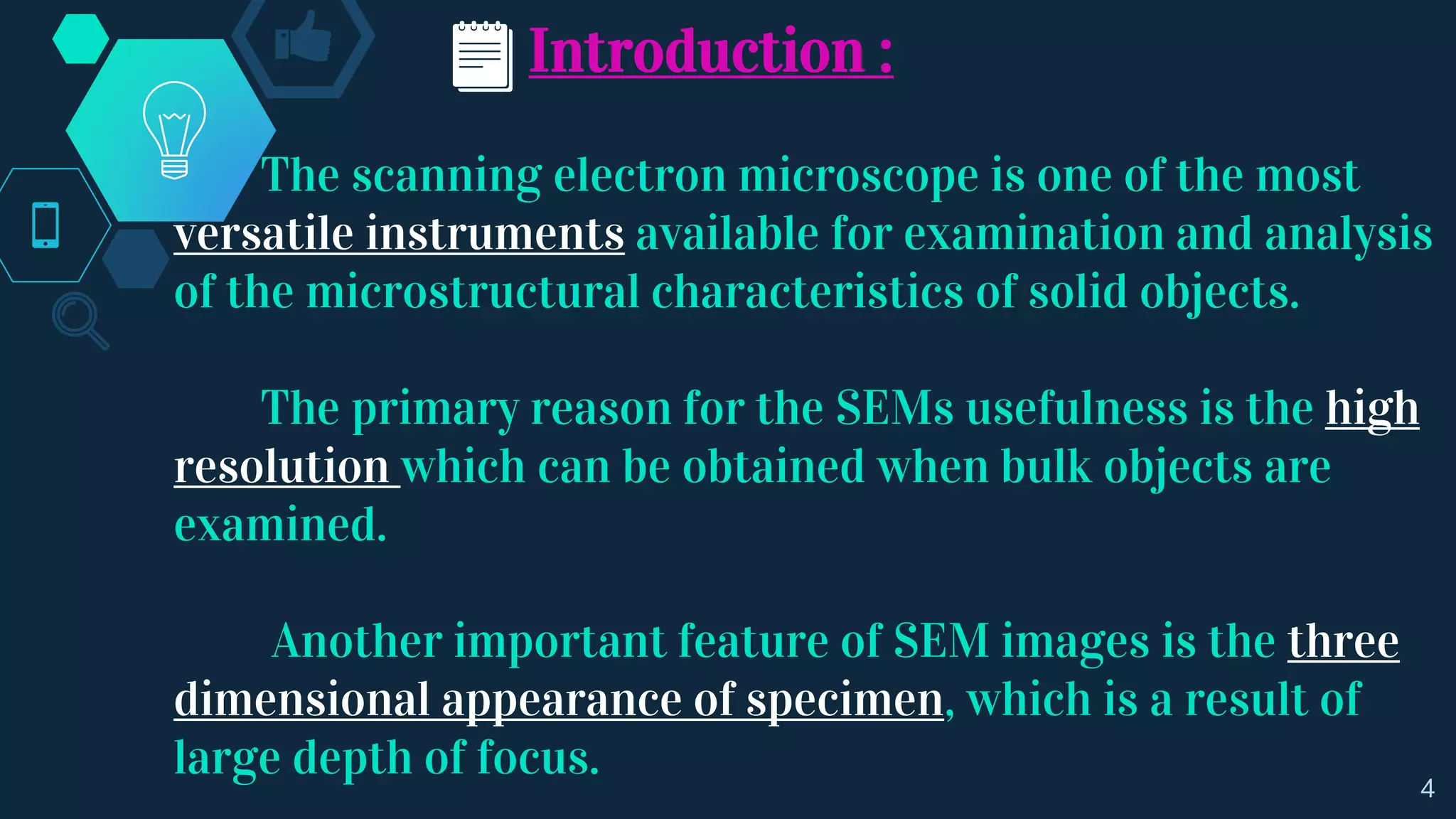 scanning electron microscope | PPTX