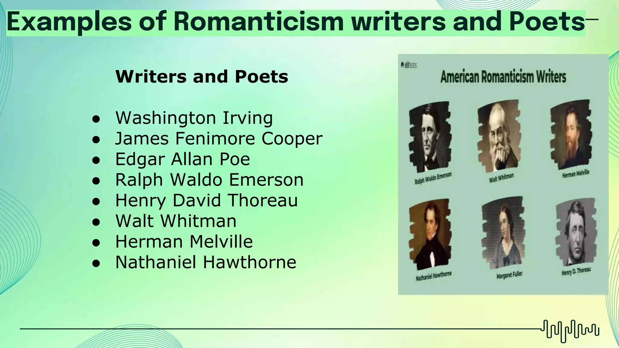 Comparative study of Romanticism and Transcendentalism | PPTX