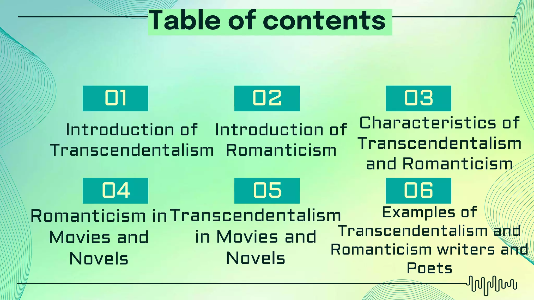 Comparative study of Romanticism and Transcendentalism | PPTX
