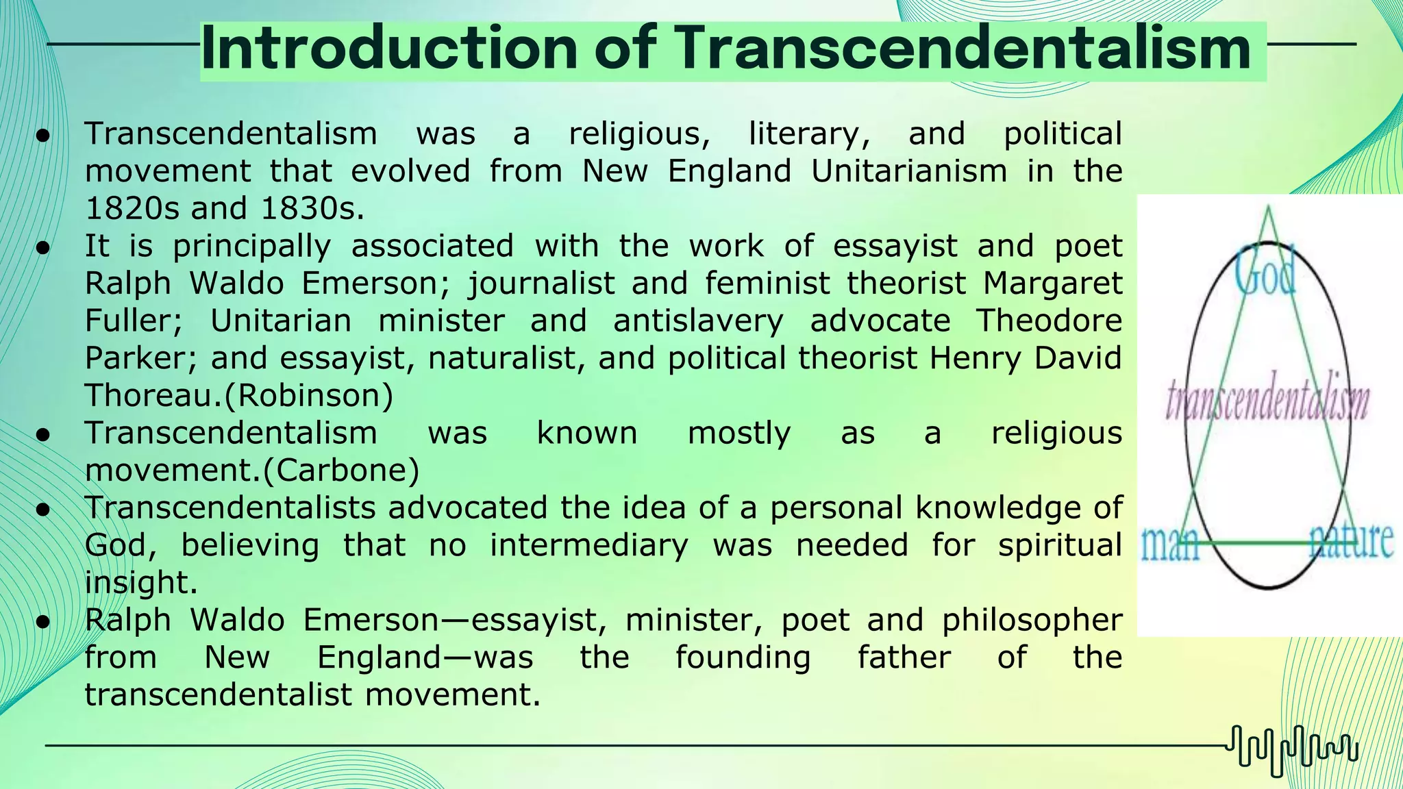 Comparative study of Romanticism and Transcendentalism | PPTX