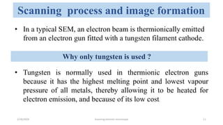 Scanning electron microscope - SEM , Its applicability in rasashastra ...