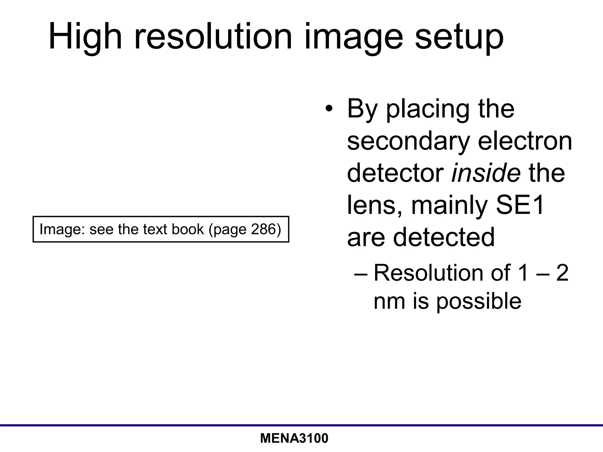 Principle Scanning Electron Microscopy (SEM) | PPT