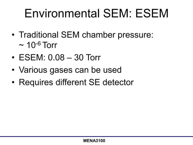 Principle Scanning Electron Microscopy (SEM) | PPT