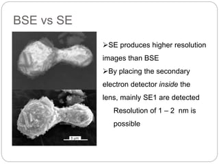 overview on scanning electron microscope | PPT