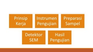 Materi tentang electron microscope basic | PPT