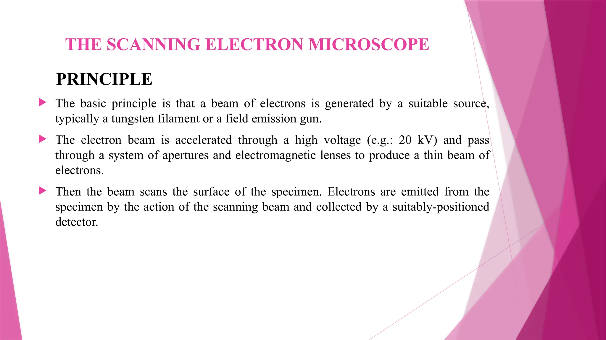 Scanning Electron Microscope for BSc students.pptx