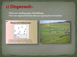 Types and Pattern of Rural Settlement | PPTX