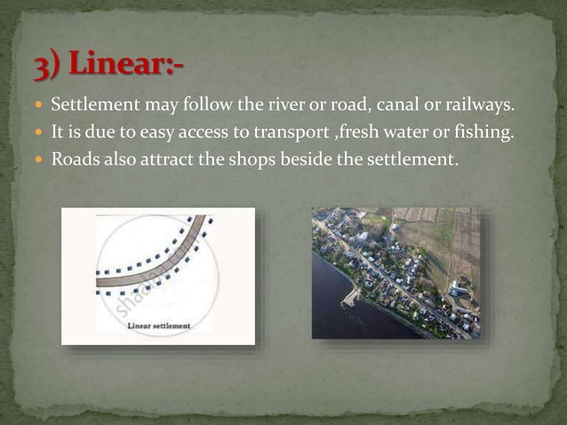 Types and Pattern of Rural Settlement | PPTX