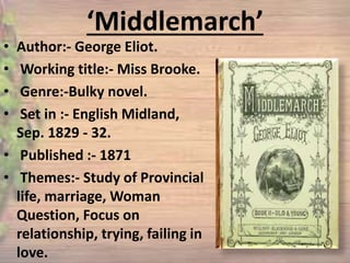 Sem 2 paper-6 Victorian Literature | PPT