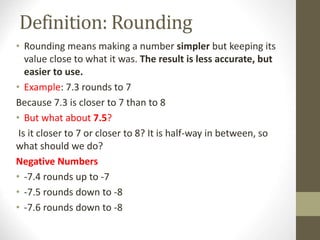 Sem-2_Roundings concept. Details..details description about | PPT