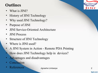 jini technology | PPT
