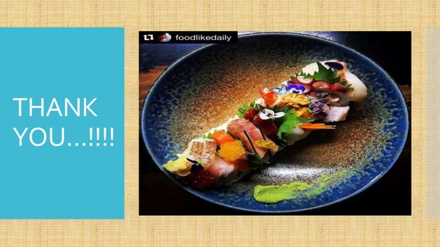 Accompaniments & Garnishes | PPTX | Cooking | Food & Drink