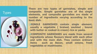Accompaniments & Garnishes | PPTX