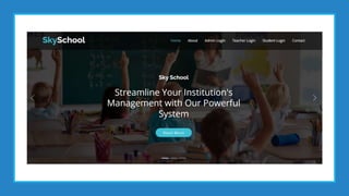 School management system | PPTX