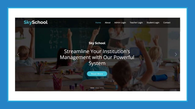 School management system | PPTX