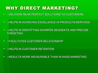 Sem ii-t-3-direct marketing | PPT